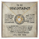 To My Shieldmaiden - I Love You To Valhalla And Back - Love Knot 16 ...
